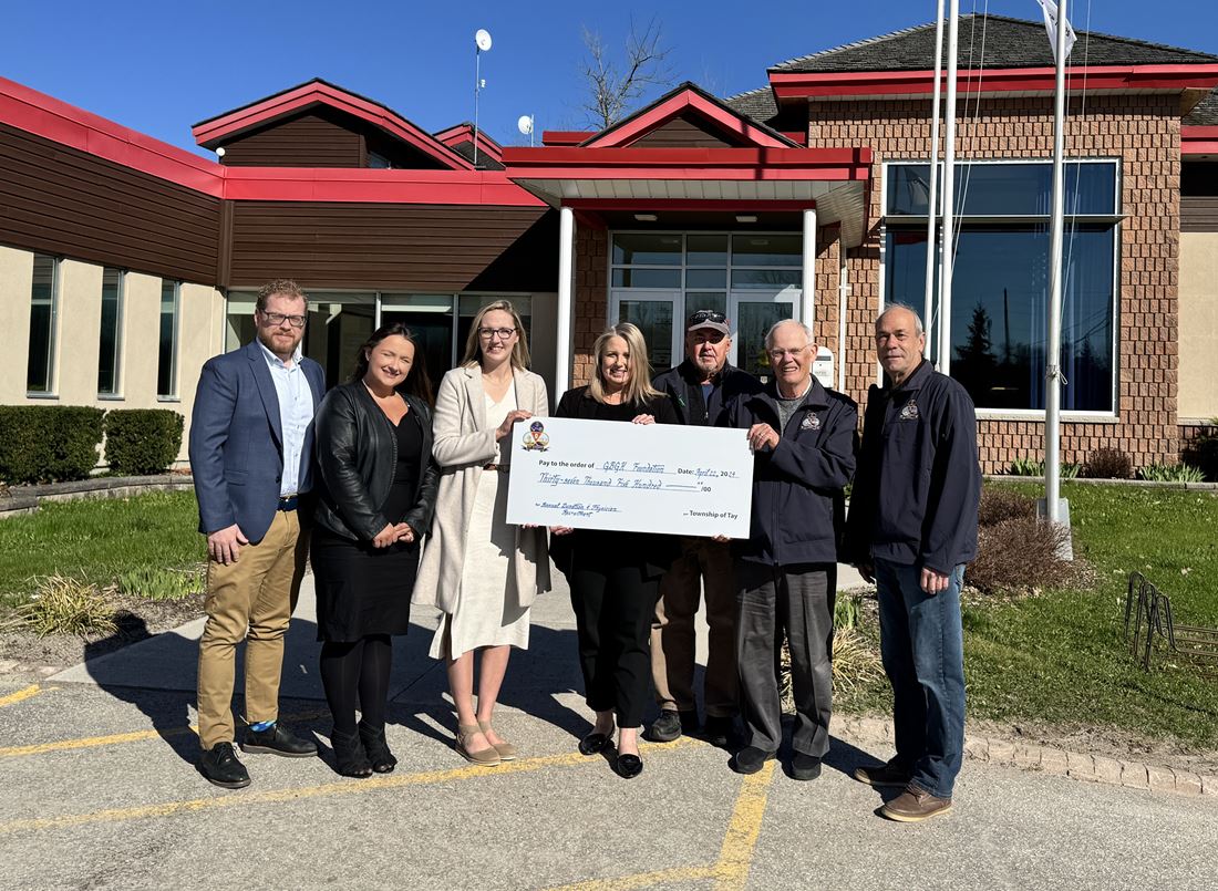 Tay Township Renews Generous Support for GBGH - Tay Township