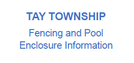 Planning and Zoning - Tay Township