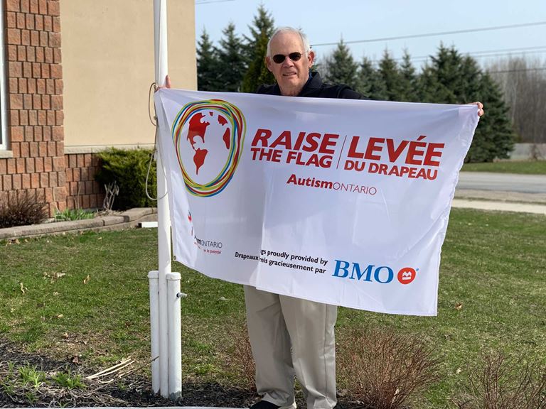 Tay Township raises flag for Autism Awareness - Tay Township