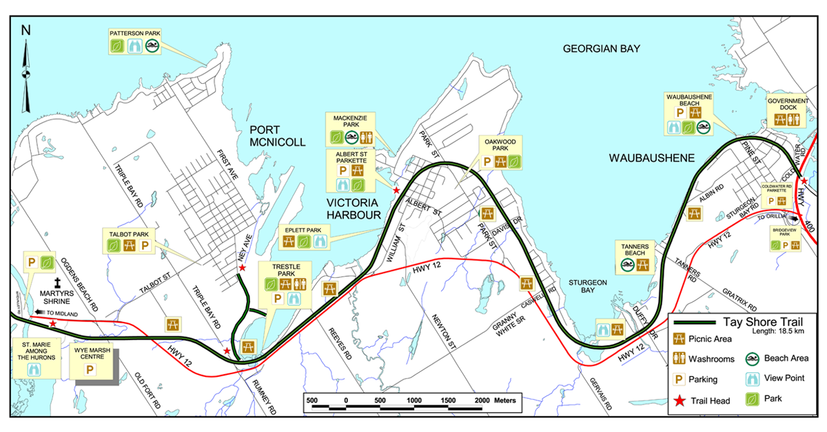 Parks and Trails - Tay Township