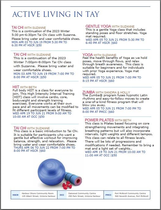 Register for a Program - Tay Township